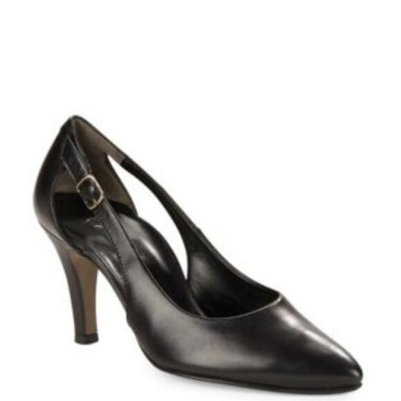 Paul Green | Shoes | New Paul Green Size M Contessa Black Leather Pumps ...